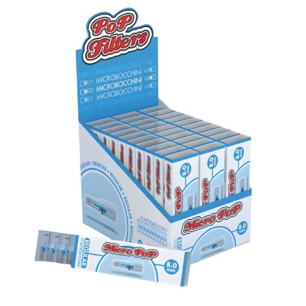 MicroPop 8 mm | Filtros Pop Filters para Cigarillos - Aptaimports